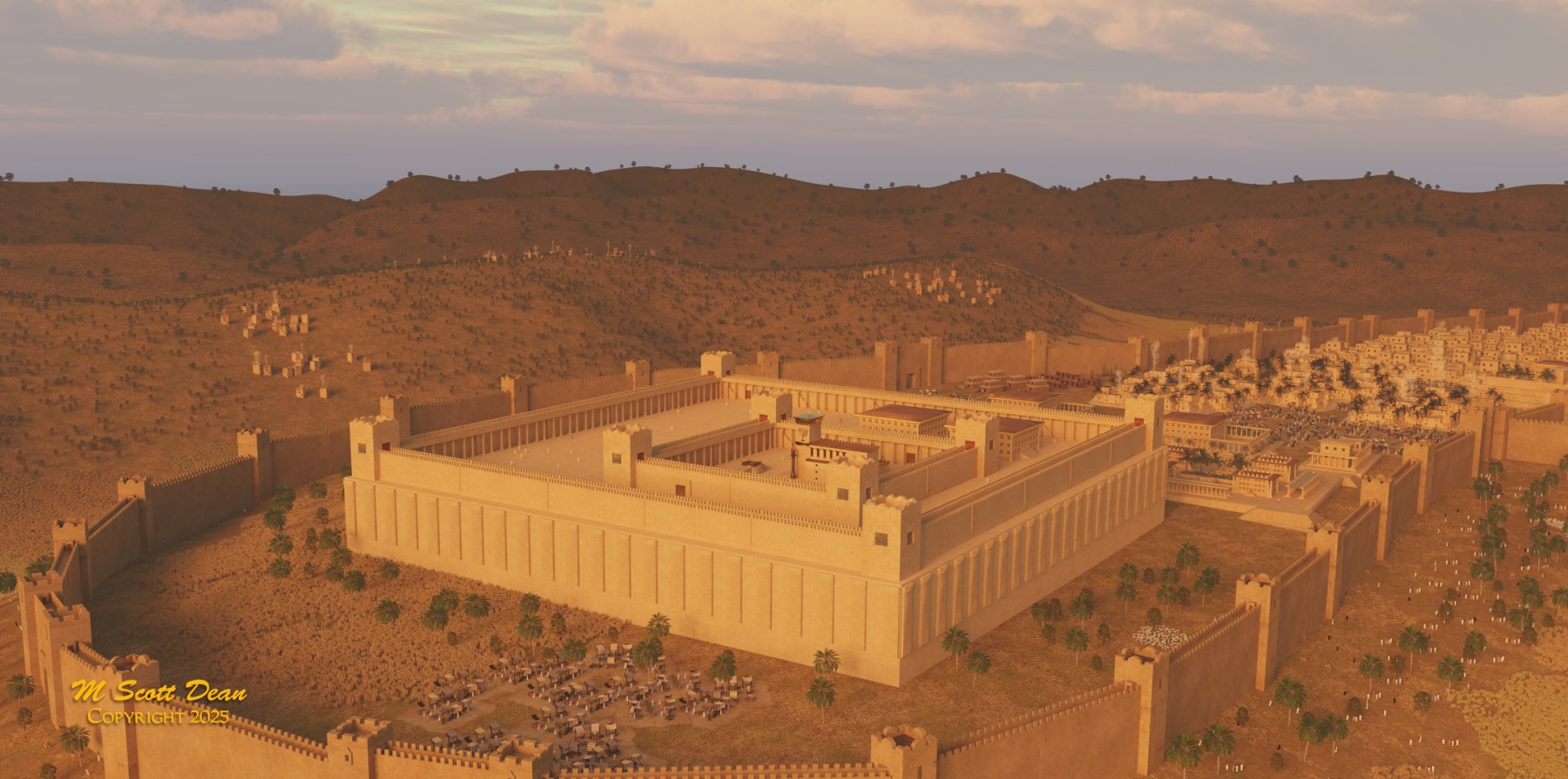 Jerusalem 900 to 600 BC - Inspirational & Religious Art