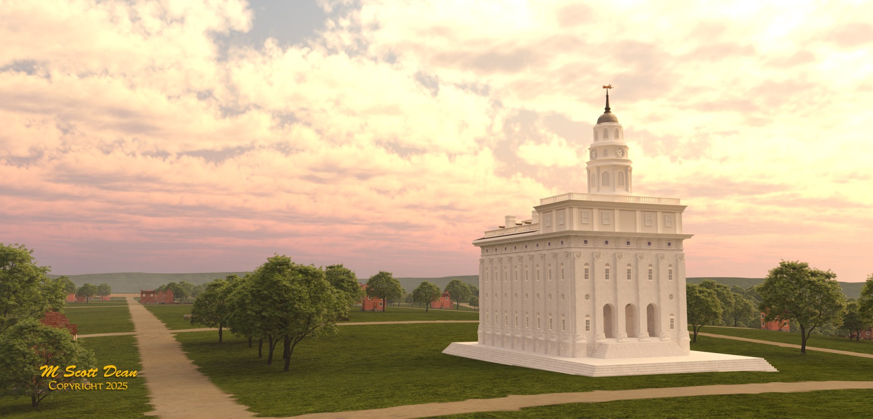 Nauvoo the Beautiful - Inspirational & Religious Art